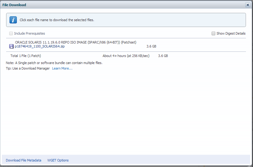 Solaris 111 Using Wget For Oracle Software Downloads Riaans Sysadmin Blog
